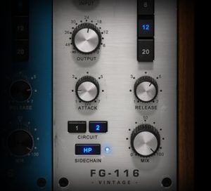 FG-116 Blue Series FET Compressors | Slate Digital