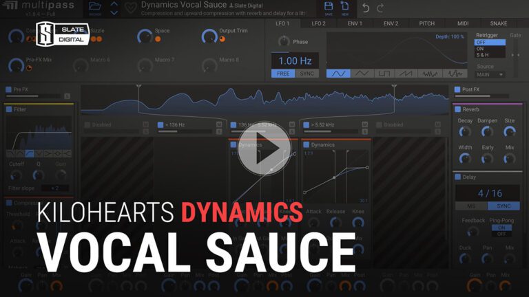 KiloHearts Bundle - Multiband Processor | Slate Digital