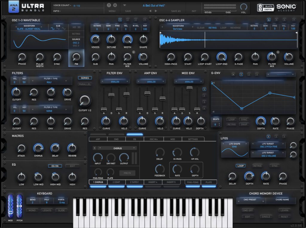 ANA 2 Bundle | Online Synthesizer Plugin & Synth Presets