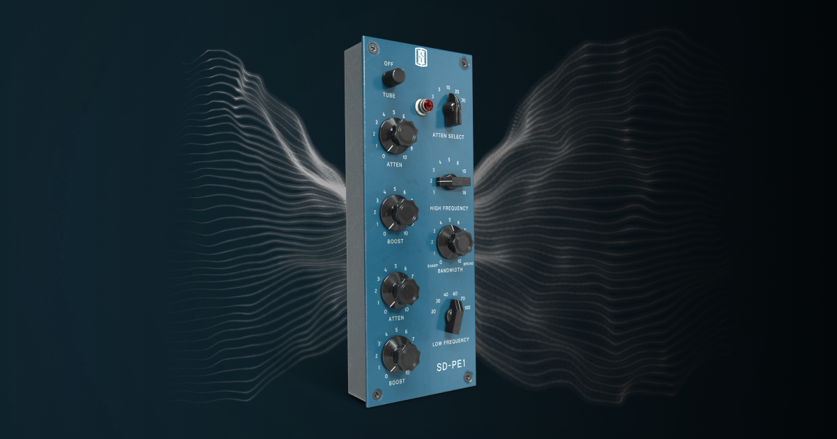 SD-PE1 - Passive EQ Plugin | Passive Power by Slate Digital
